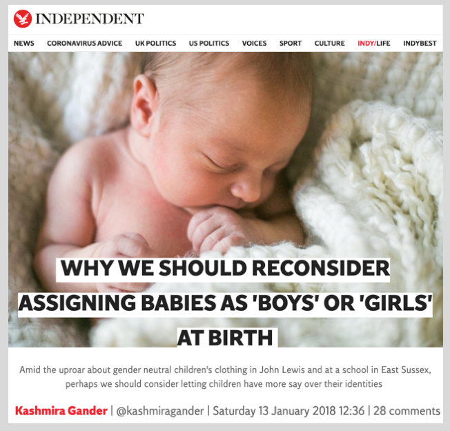 "Born in the Wrong Body? That's not what we meant!" -Lily Maynard